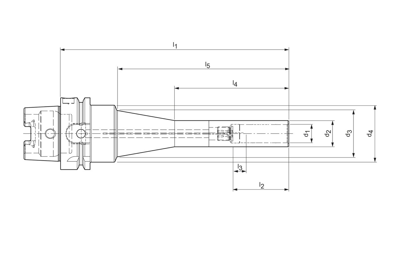 30887671 | Hydro DReam Chuck, cylindrical slim | MAPAL Shop