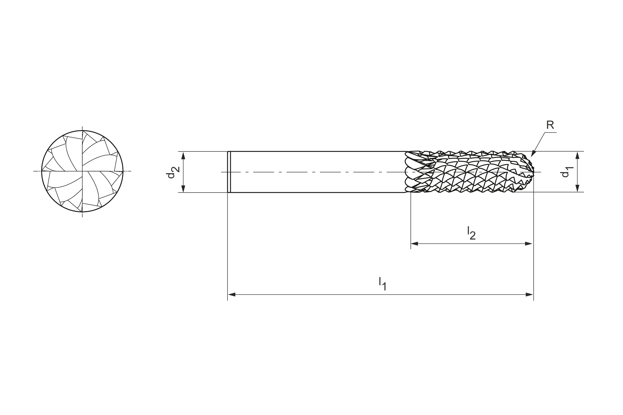 31152887 | OptiMill®-3D-BN-Graphite-MT | MAPAL Shop