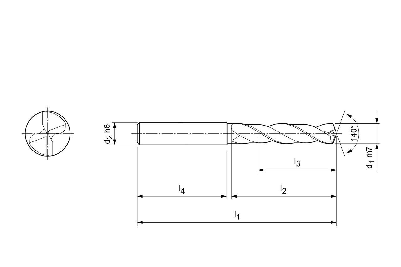30390401 | MEGA-Drill-Inox | MAPAL Shop
