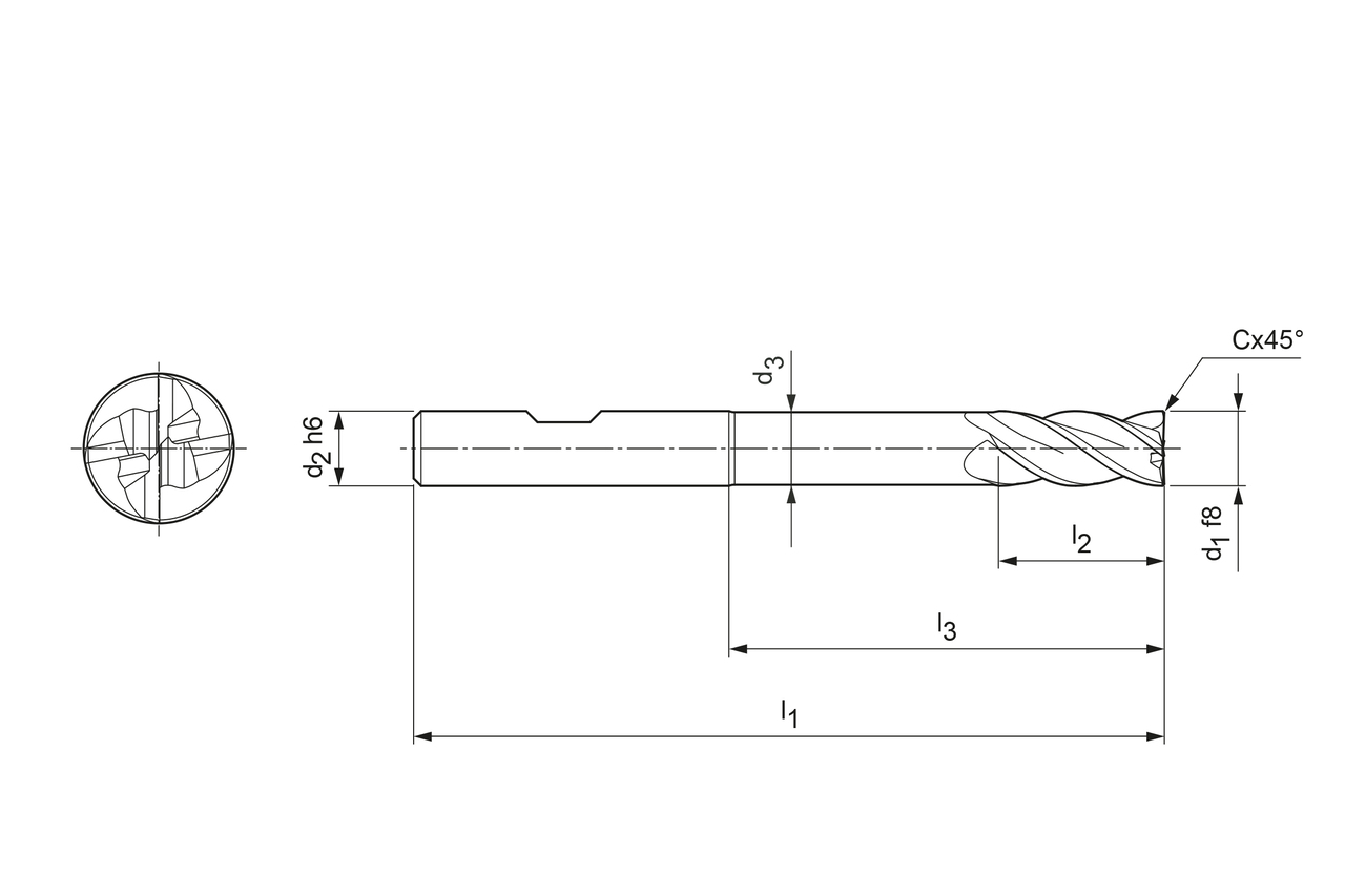 30652426 | OptiMill®-Uni-HPC-Plus | MAPAL Shop