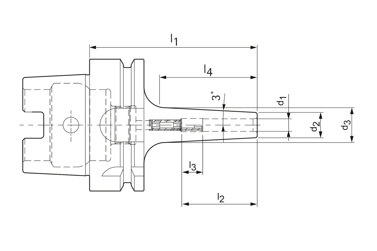 30385160 | Thermo Chuck MTC, 3° slim design | MAPAL Shop