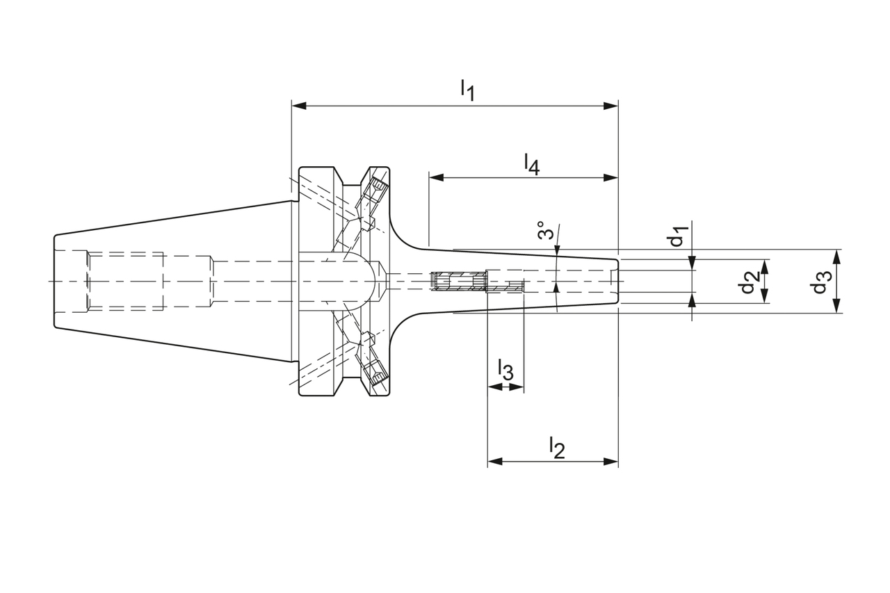 30385230 | Thermo Chuck MTC, 3° slim design | MAPAL Shop